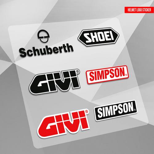 Jual Katalog 05 Sticker Logo Helm Motor - 25 - Kota Bandung ...