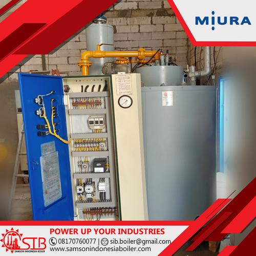 Jual STEAM BOILER SECOND 1500 KG/JAM (KG/HOUR) 1,5 TON/JAM MIURA GAS BY ...
