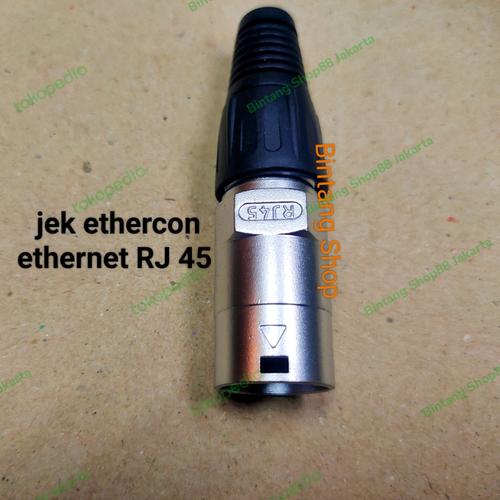 Jual jek ethercon ethernet RJ 45 model XLR - Jakarta Barat - Bintang ...