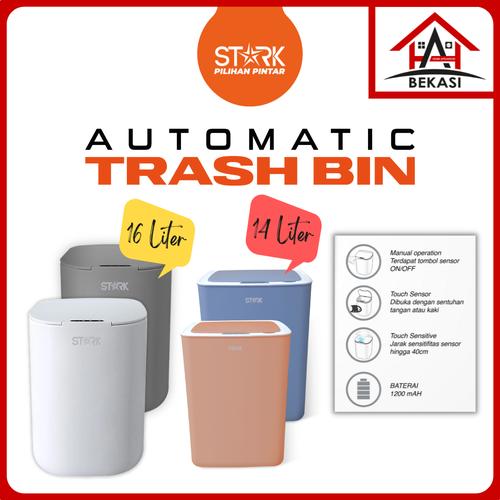 Jual STARK Tempat Sampah Sensor Otomatis Elektrik 14 Liter / 16 Liter - 16, Putih - Kota Bekasi ...