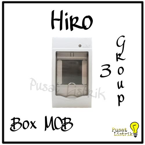 Jual Box MCB 1-3 Group Tutup Hiro Box MCB 1-3 Inbow / Outbow Tutup Hiro ...