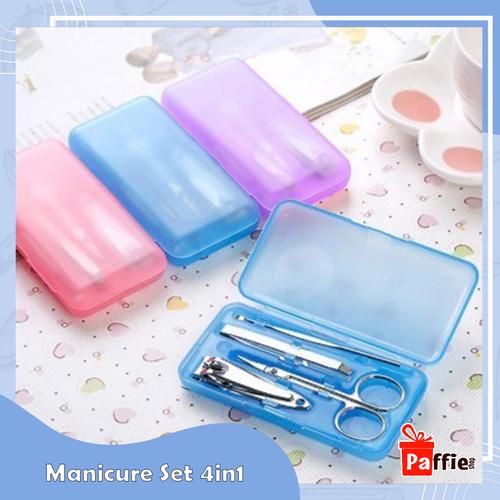 Jual Manicure Set 4 in 1 Gunting Kuku Capit Pinset Korek Telinga ...