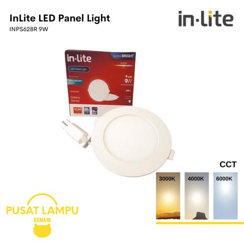 Jual LED Panel 9W Inbow Bulat 220V INLITE -INPS628R - Jakarta Pusat ...