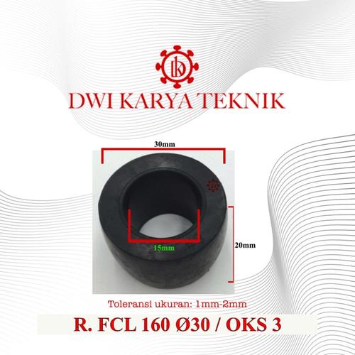 Jual NBR 100% RUBBER COUPLING FCL 160 Ø30 #3 KARET KOPLING FCL F3 #F3 ...