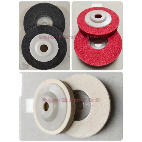 Jual Wool Poles 4" ( Grinding Wool / Sponge Poles 4" ) Non Woven 4 ...