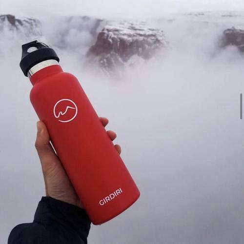 Jual Thermos Termos Tumblr 600ml Vaccum Merk Girdiri - Putih - Kab ...