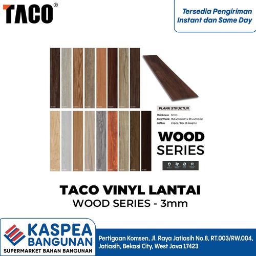 Jual TACO WOOD SERIES Vinyl Flooring Lantai - Vinyl Plank TACO Tebal ...