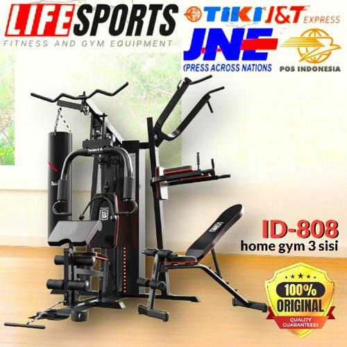 Jual HOME GYM 3 SISI + ADJUSTABLE MULTY IDACHI FITNESS ORIGINAL QUALITY ...