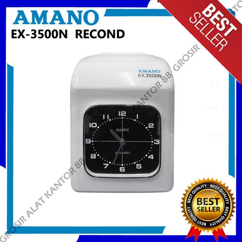 Jual Amano EX-3500N Mesin Absensi Kartu Amano 3500 Absensi Ceklok ...