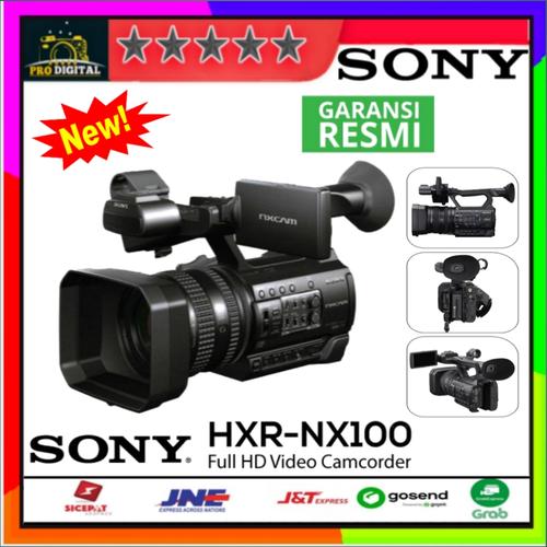 Jual Handycam Sony HXR NX100 Camcorder - Garansi Resmi / Camcorder ...