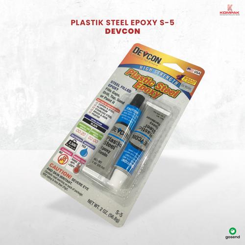 Jual DEVCON PLASTIC STEEL EPOXY / LEM BESI ORIGINAL USA (S5) - Kota ...