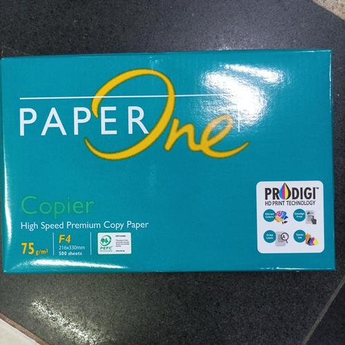 Jual Kertas fotocopy / Copy paper HVS F4 70 gr Paper One - Jakarta ...