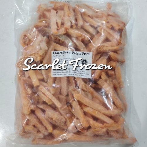 Jual Frozen Sweet Potato Coated Fries Ubi Goreng Renyah 1 kg - Jakarta ...