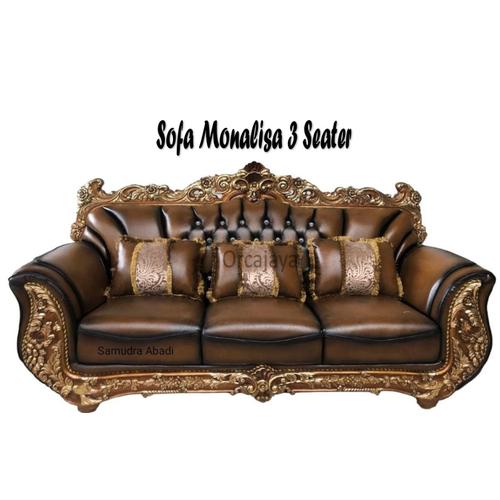 Jual Sofa Monalisa 3 Seater / Sofa Minimalis / Sofa Elegan / Sofa ...