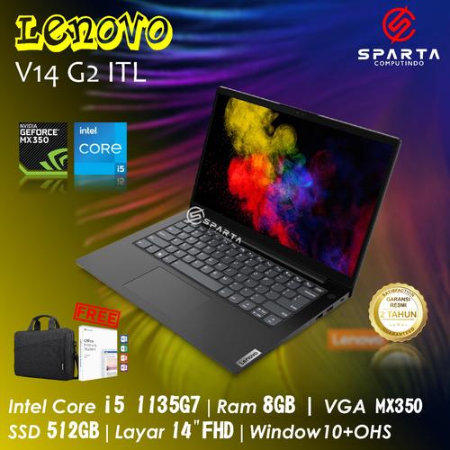 Jual Lenovo V14 G2 ITL Core i5-1135G7 Ram 8GB 512GB SSD MX350 2GB Layar ...