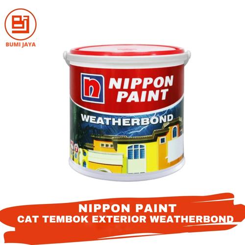 Jual cat tembok exterior nippon paint weatherbond 20ltr - brilliant ...