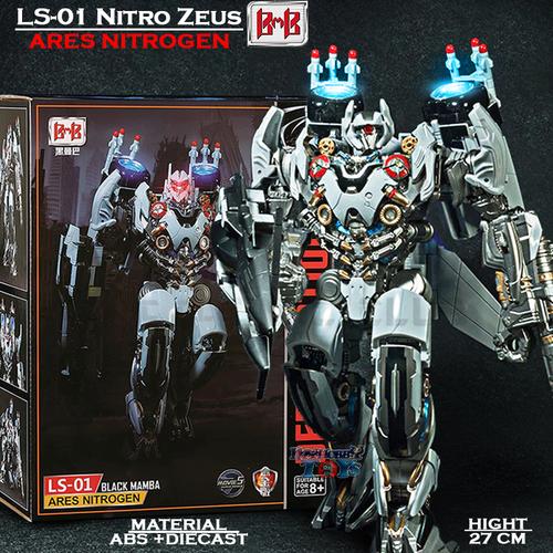 Jual Action Figure Robot Transformers BMB LS-01 Nitro Zeus Pesawat Jet ...