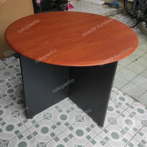 Jual MEJA MEETING BULAT/MEJA RAPAT/ROUND TABLE/BREEFING TABLE ...