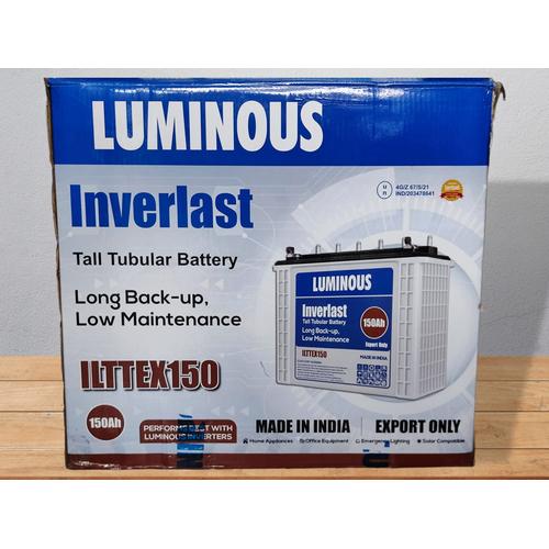 Jual Luminous Baterai Tubular Deep Cycle Basah 150 AH - Kota Surabaya ...
