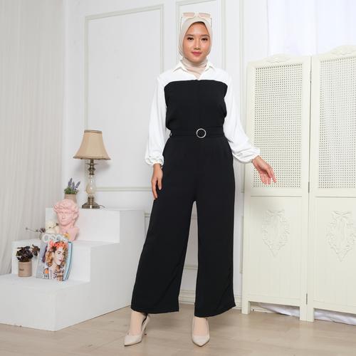 Promo Jumpsuit Gisela Jumpsuit Wanita Gaya Korea Terusan Jamsuit Ala ...