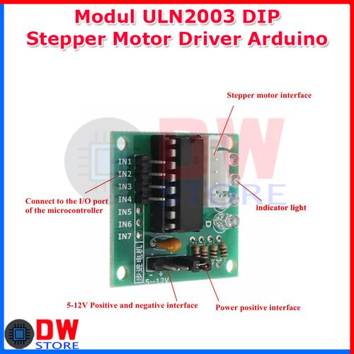 Jual Stepper Motor ULN2003 Stepper Motor and PCB driver ULN2003 - Kab ...