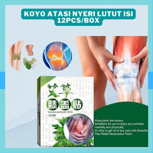 Jual Koyo Atasi Sakit Nyeri Sendi Lutut Herbal Knee Pain Relief Patch ...