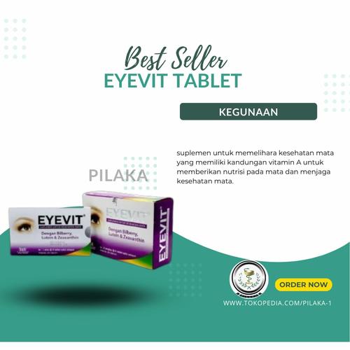 Jual Eyevit tablet isi 30 tablet/Mengurangi mata Min. - Kota Tangerang ...