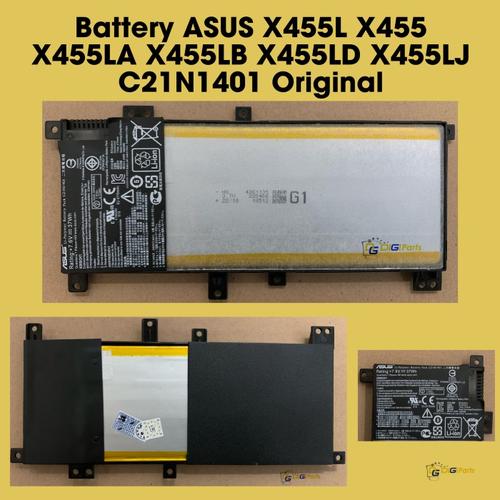 Jual ORIGINAL BATERAI ASUS A455 A455L X455L A555L X555L Seri C21N1401 ...
