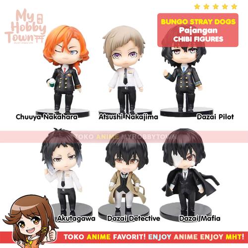Jual Figure Anime Bungou Stray Dogs Dazai Chuuya Akutagawa Atsushi ...