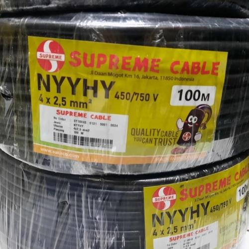 Jual Kabel NYYHY 4x2.5mm Supreme (Per Meter) - Jakarta Pusat - JakartaElektrikJaya | Tokopedia