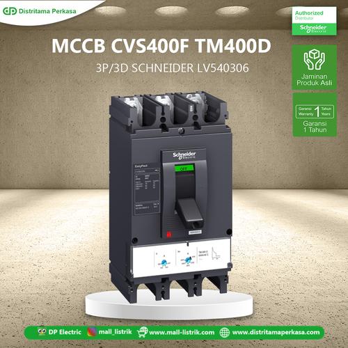 Promo EASYPACT CVS CVS400F TM400D CIRCUIT BREAKER 3P/3D SCHNEIDER ...