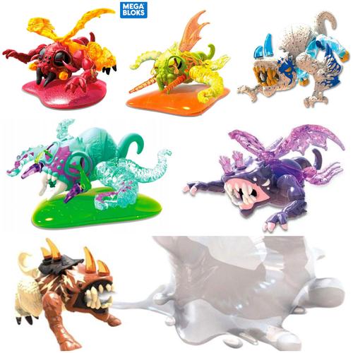 Jual Mega construx Ori Breakout beasts spitters - gold - Kota Bandung ...