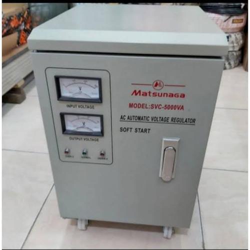 Jual Stabilizer Matsunaga 5000 watt Stavol SVC-5000N Stabilizer 5000W ...