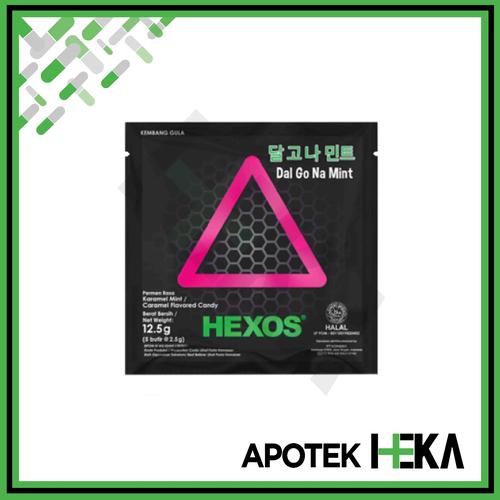 Jual Permen Hexos Mint isi 5 Butir - Permen Penyegar Nafas - Dalgona ...