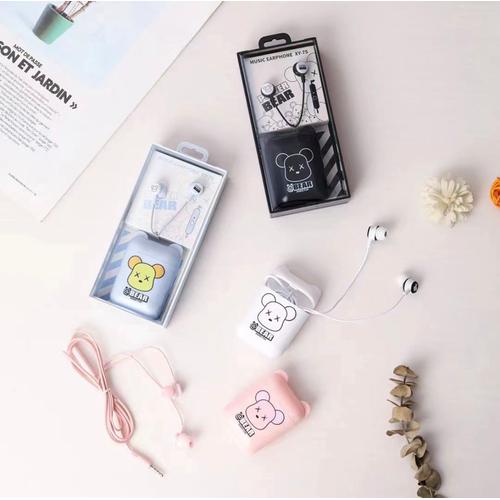 Jual HEADSET EARPHONE IMUT CUTE STEREO DOMPET MINI EARPHONE KARAKTER ...