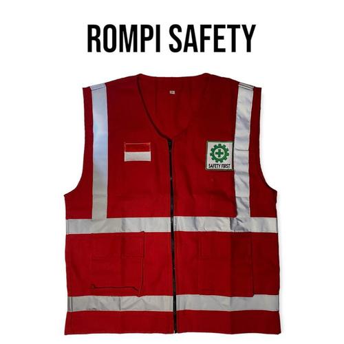 Jual Rompi safety k3 rompi keselamatan kerja rompi proyek reflektor - S ...