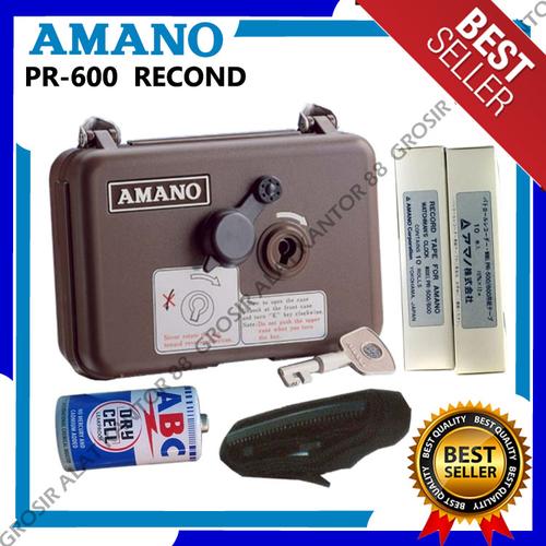 Jual Amano PR-600 Absen Security - Amano PR600 Watchman's Clock Patrol ...