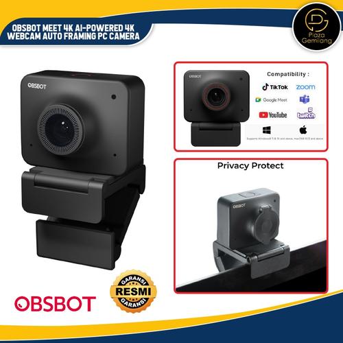 Jual OBSBOT Meet 4K AI-Powered 4K Webcam Auto Framing PC Camera - Jakarta Pusat - plazagemilang ...