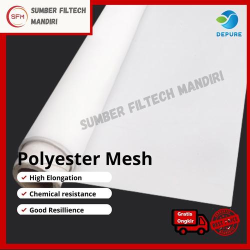 Jual Kain Saringan Mesh Polyester Monofilament PPO 150 (Lebar: 1.5m ...