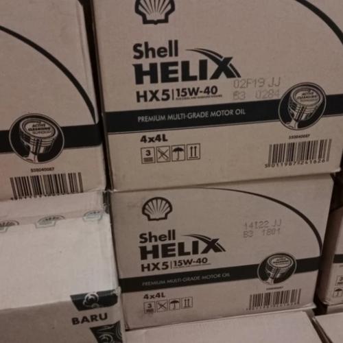 Jual Shell helix HX5 15W - 40 Kemasan 1dust 4x4 Liter - Jakarta Barat ...