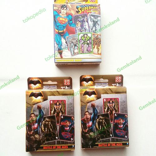 Jual Kartu Mainan Superman dan Batman - Kota Bekasi - Gemkoland | Tokopedia