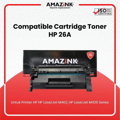 Jual Cartridge Toner Compatible HP Mono 26A - AMAZiNK - Kota Salatiga ...
