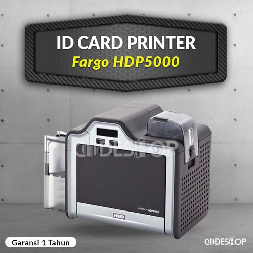 Jual Printer ID Card Fargo HDP 5000 Cetak Kartu PVC HDP5000 Single Side ...