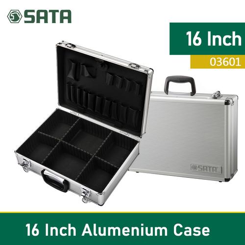 Jual Aluminum Tool Box 16" Tas Koper Arbor 03601 SATA TOOLS - Jakarta ...