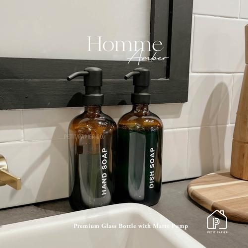 Jual Petit Papier Co. Homme AMBER Bathroom Bottle - Botol Sabun Refill ...