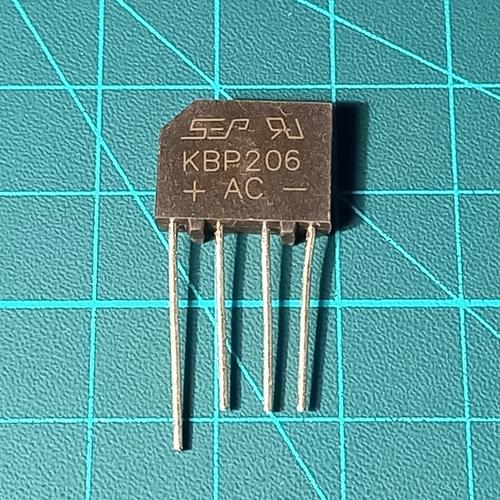 Jual KBP206 2A 600V Jembatan Dioda Diode Bridge - Kota Tangerang ...