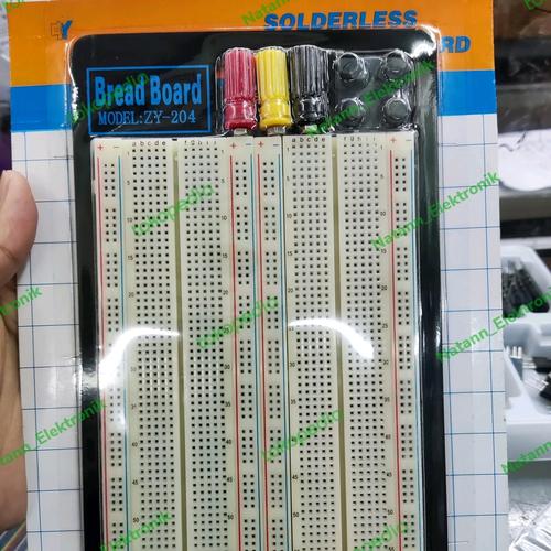 Jual project board projectboard breadboard Bread besar plus terminal dc - Jakarta Barat - MASTER ...