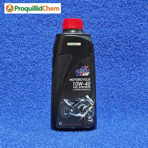 Jual AXSON FULLY SYNTHETIC OIL 10W40 OLI MESIN MOTOR KOPLING MANUAL 10W ...