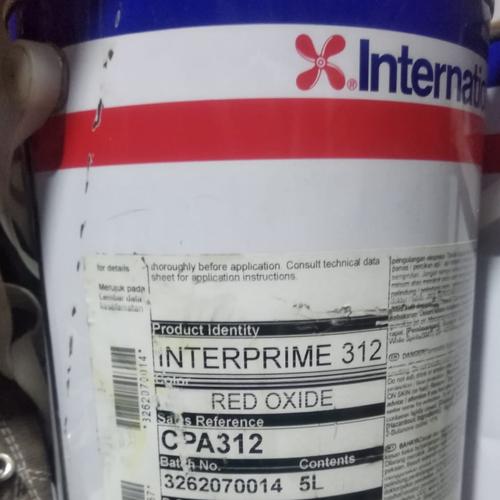 Jual Cat Internasional interprime 312 Red oxide 5 liter - Jakarta Utara ...