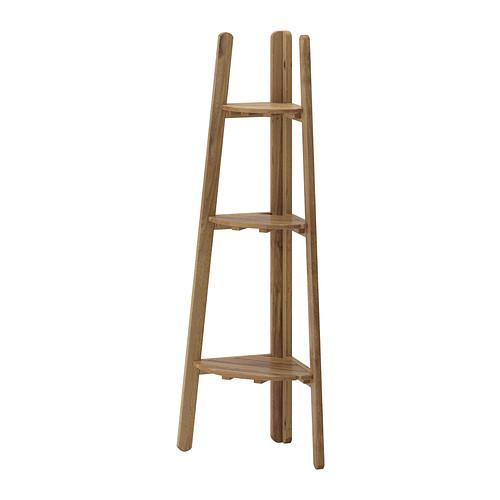 Jual Plant Stand/Rak Tanaman Bunga Minimalis Light Brown Stained Modern ...